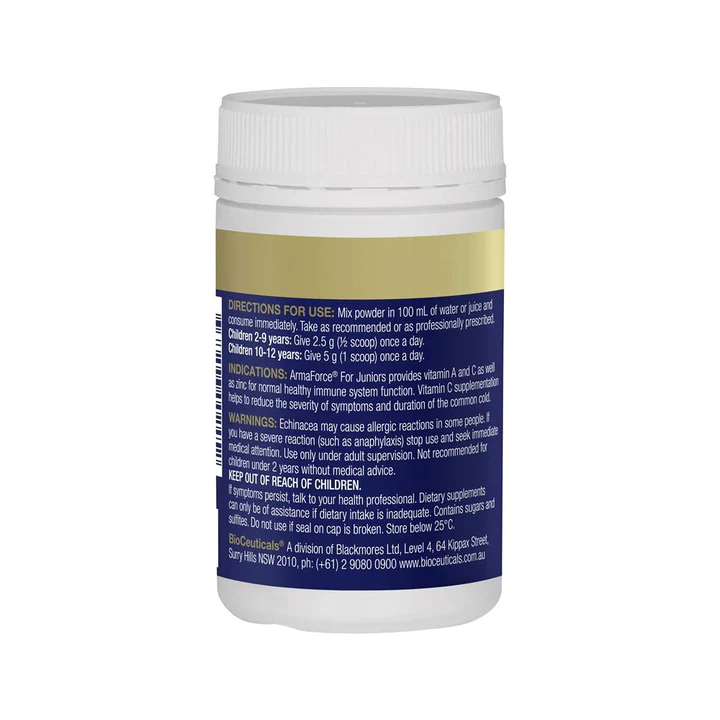 BioCeuticals ArmaForce for Juniors 150g Oral Powder – Pharmworld Compounding Pharmacy